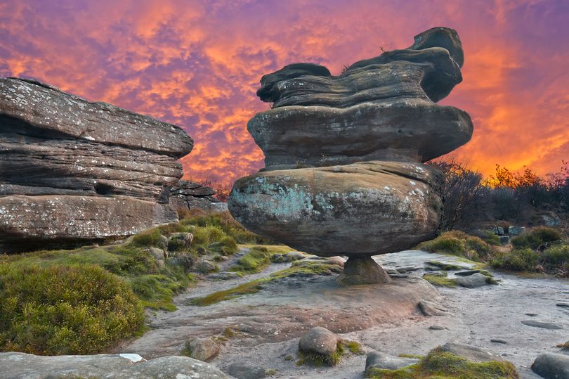 Gravity-defying rock formation in Yorkshire is a jaw-dropping marvel