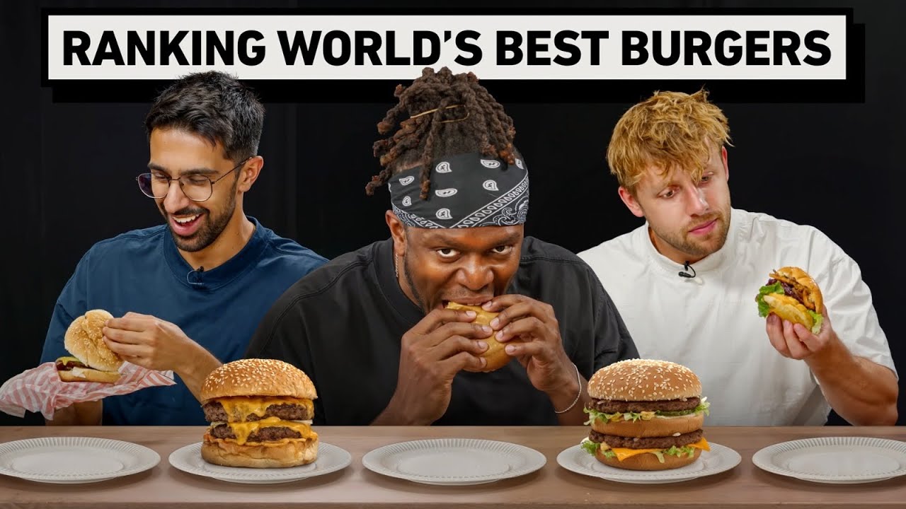 This is how the Sidemen decide the world’s best burger