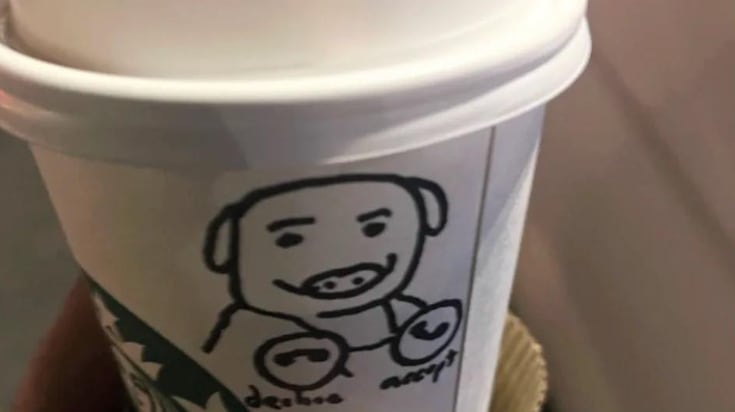 Starbucks fires employee over pig illustration on deputy's coffee cup