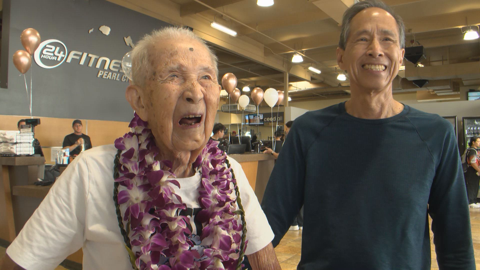 106-year-old gym rat shares the secret to long life