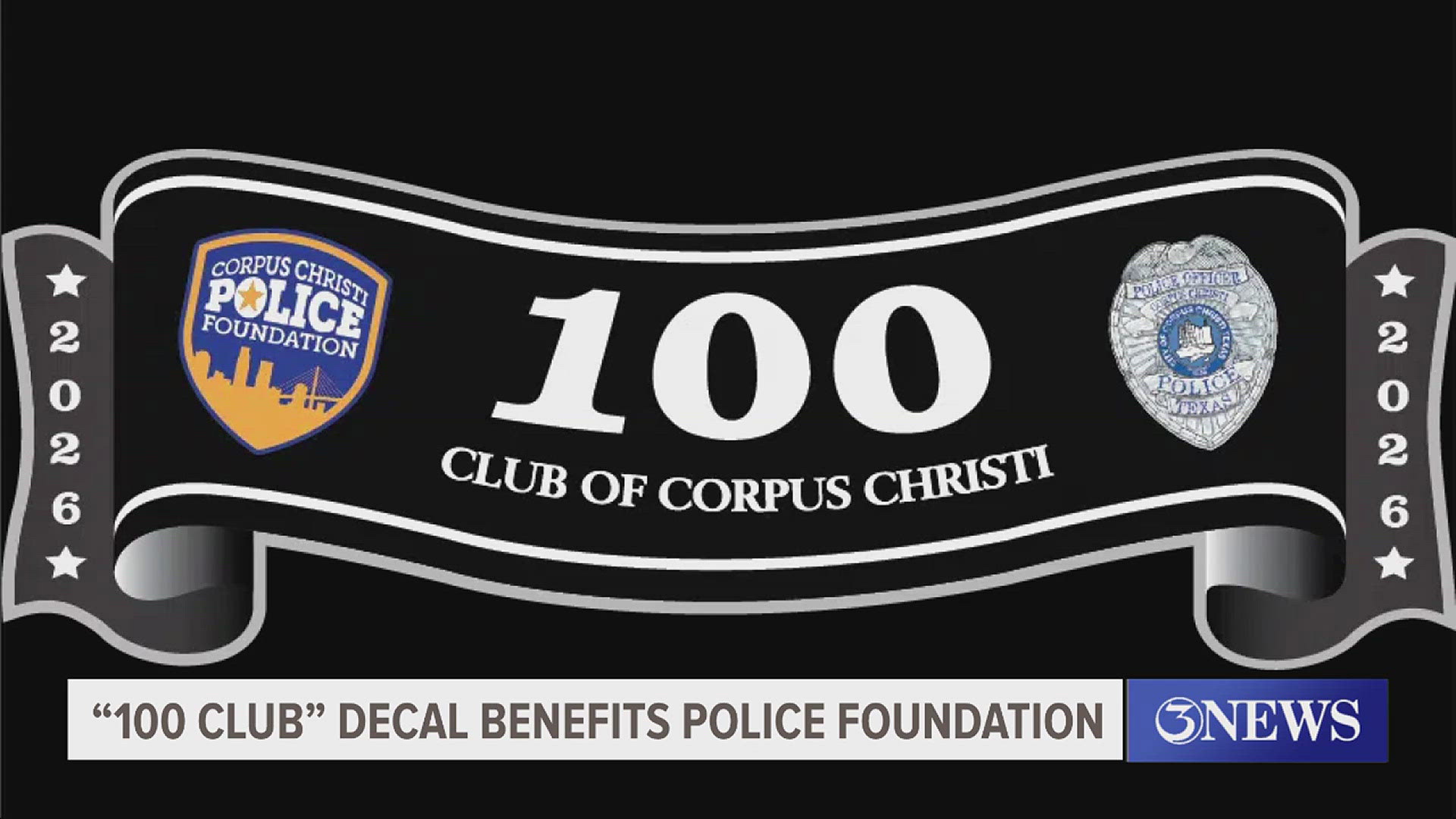 '100 Club' decal benefits CCPD Foundation