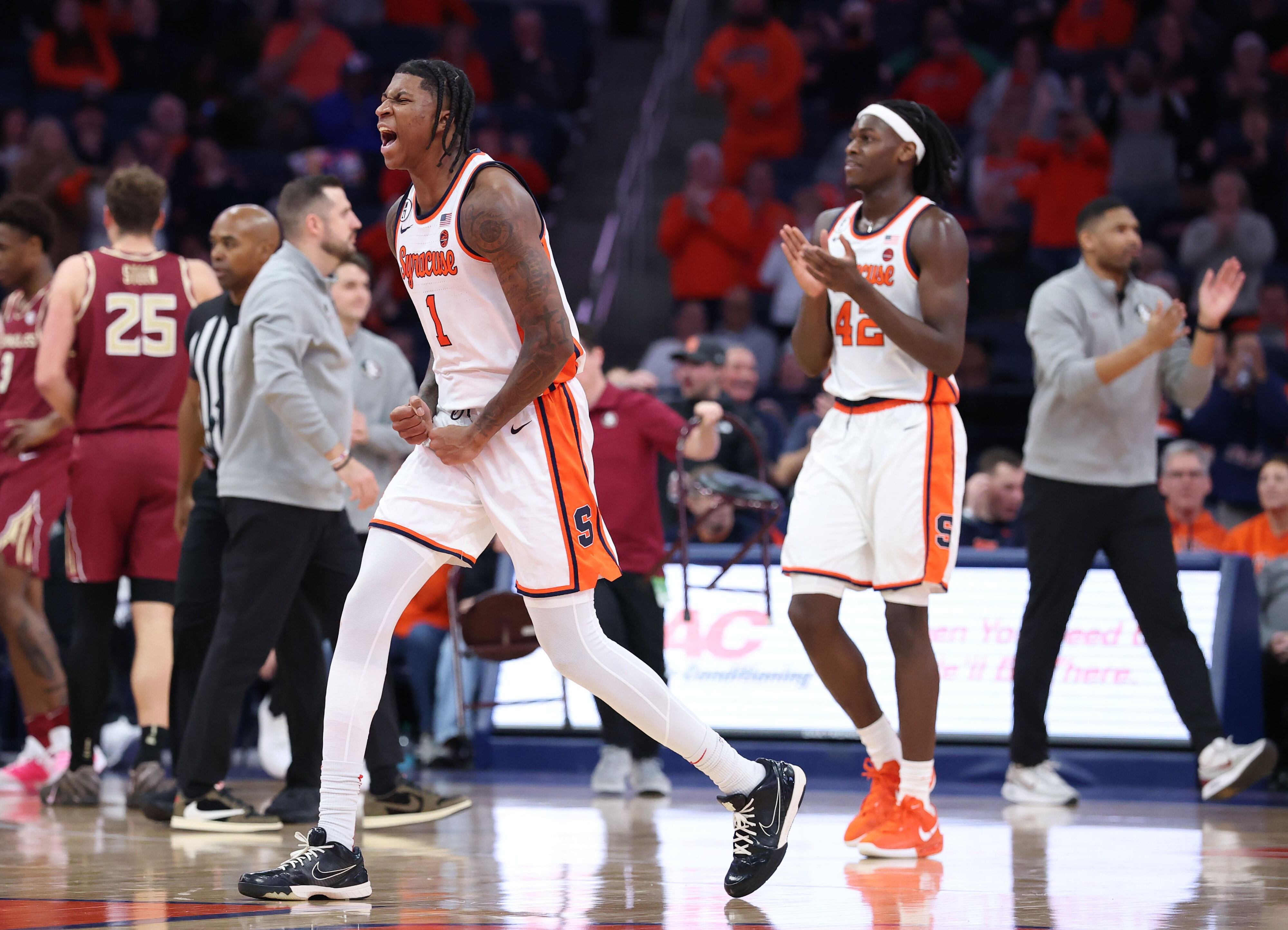 Donnie Freeman, Syracuse basketball keep rolling against Florida State ...