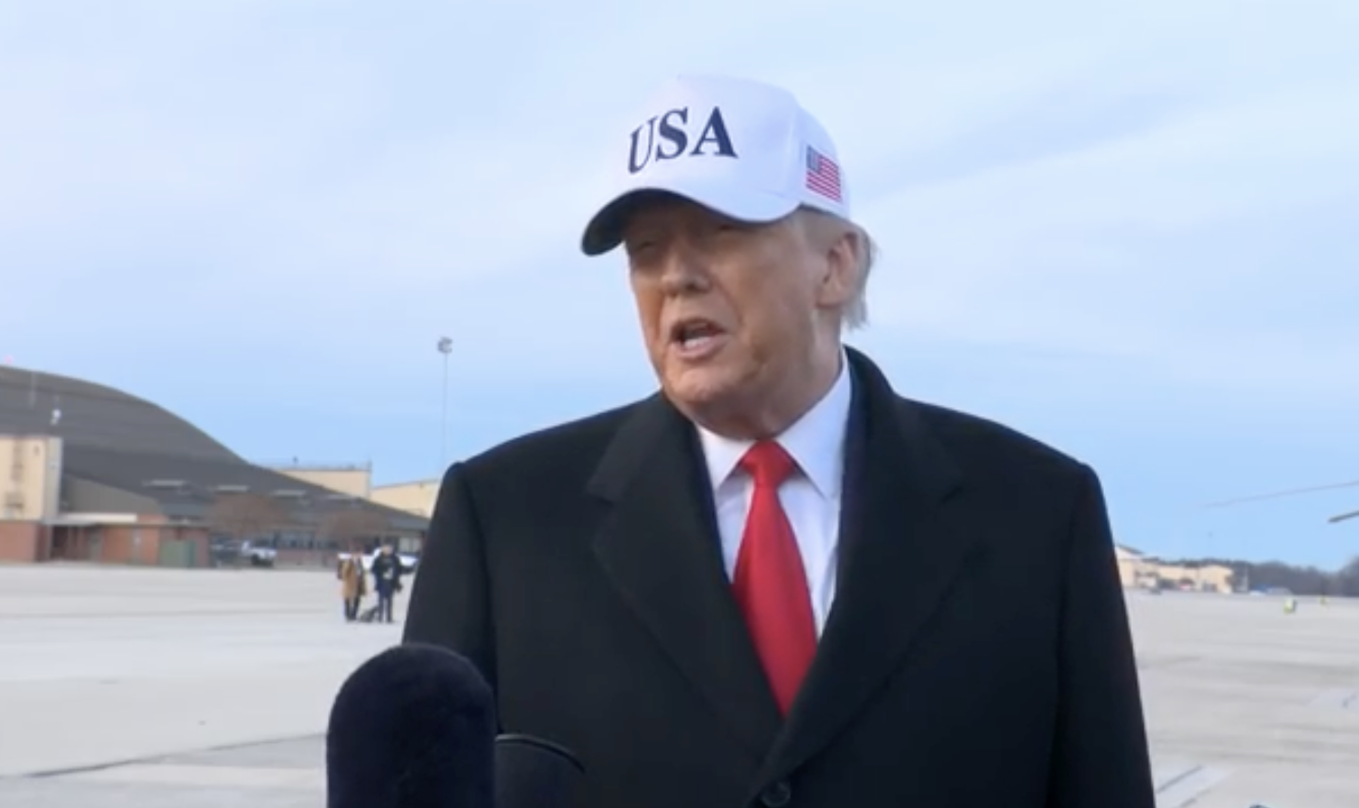 'They better behave': Trump sends stern message to Iranian leadership ...