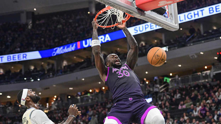 Timberwolves obliterate Bucks without Anthony Edwards and Rudy Gobert