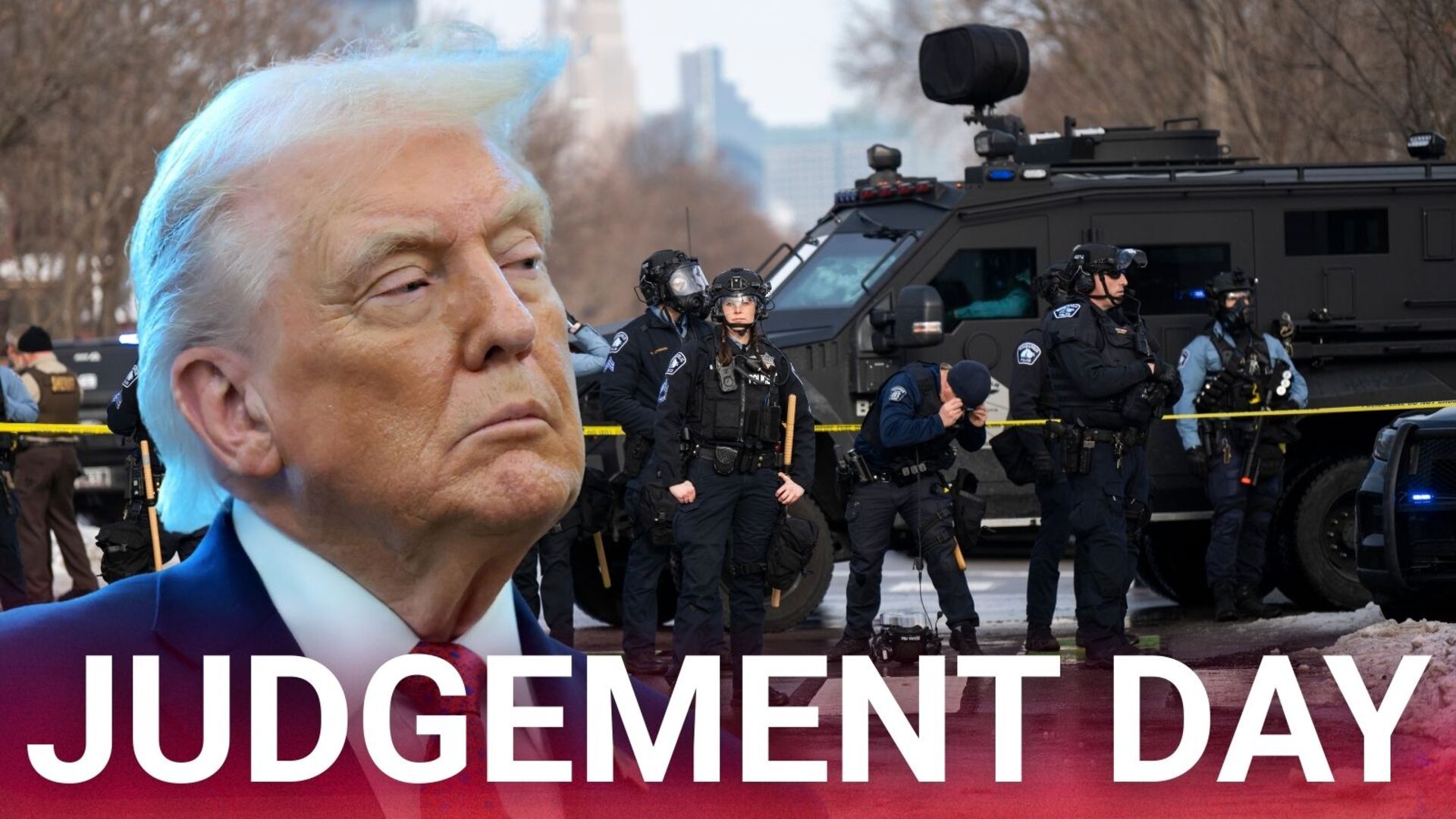 President Trump vows day of ‘reckoning and retribution’ as ICE agents ...