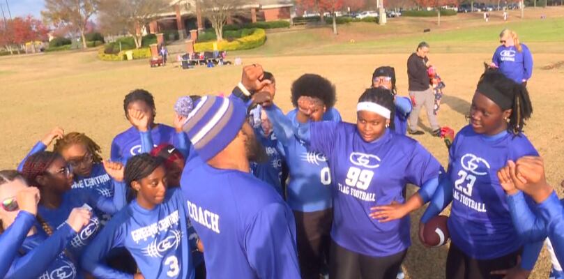 Pepsi spotlight: Green Central Lady Rams flag football
