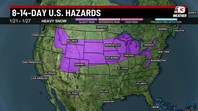 Snow and cold return