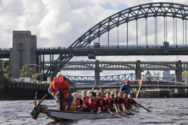 North East prepares for record-demand dragon boat race in Newcastle