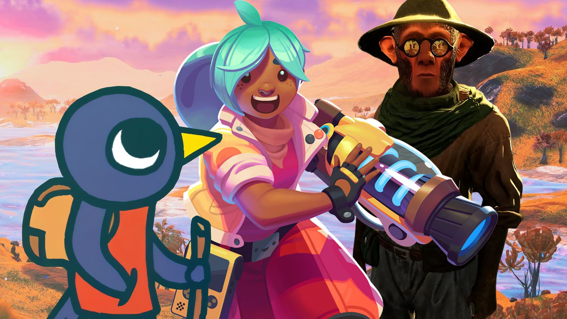 Open-world games with optional progress