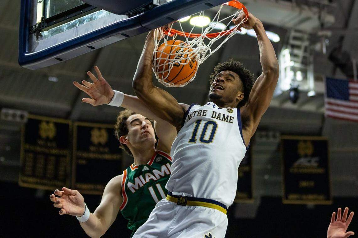 UM downs Notre Dame 81-69 on the road, runs win streak to 10 games