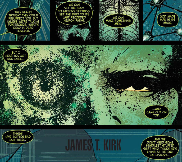 Captain Kirk's first words set up the unbelievable stakes of his new ...