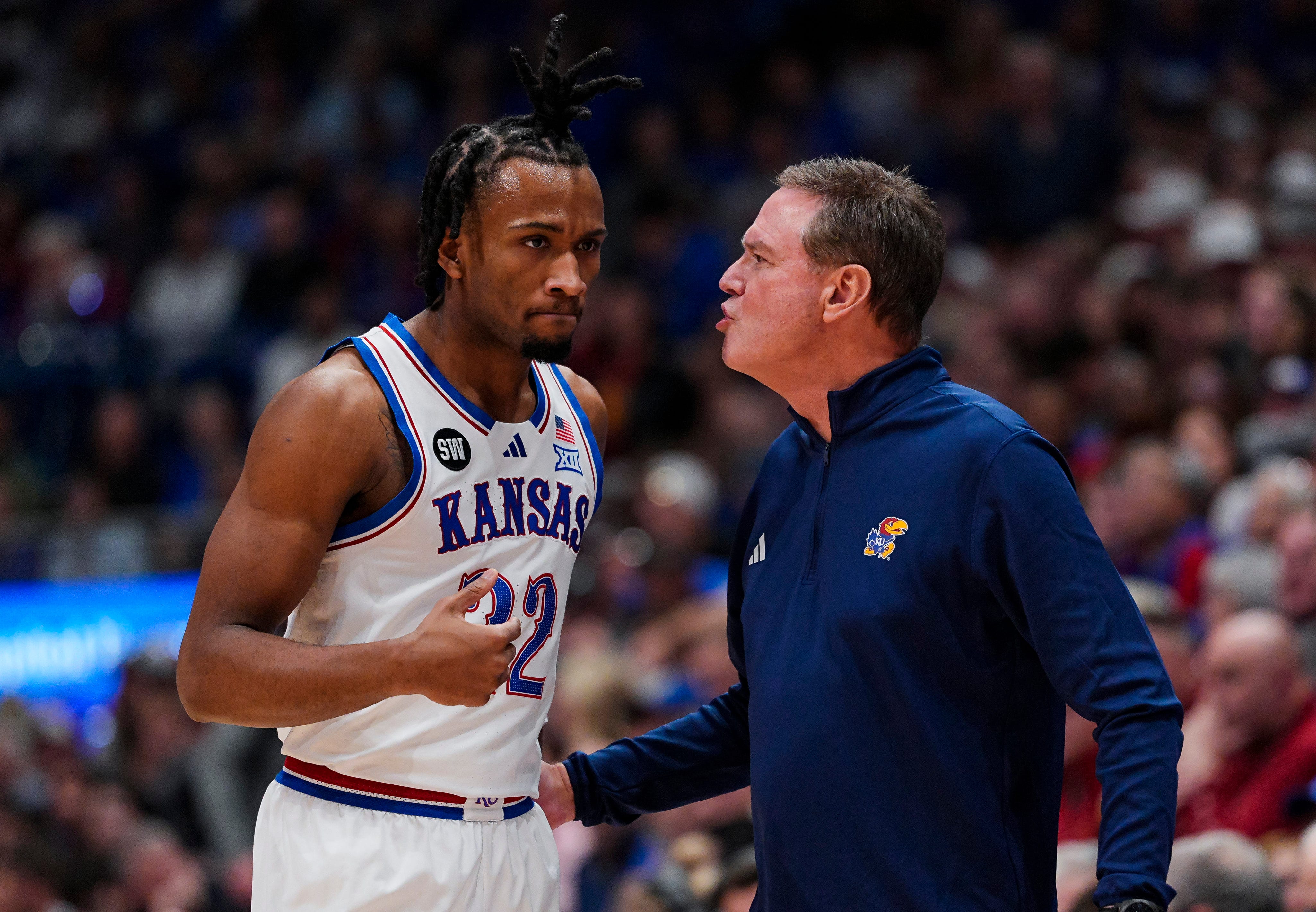 Kansas basketball vs Iowa State live score updates: KU aims for upset
