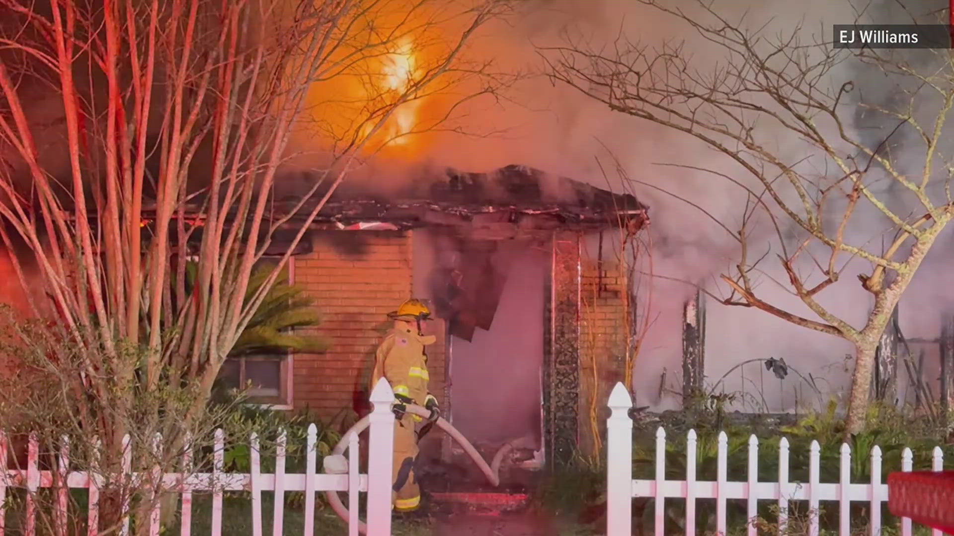 Firefighters search for homeowner after Orange house fire