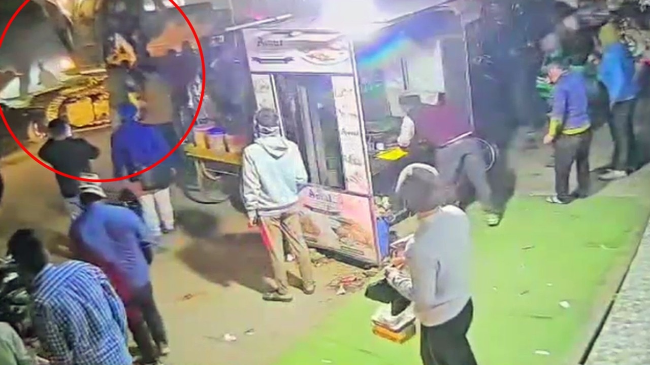 Watch: Bulldozer goes rogue in UP, crushes multiple vehicles, two-wheelers