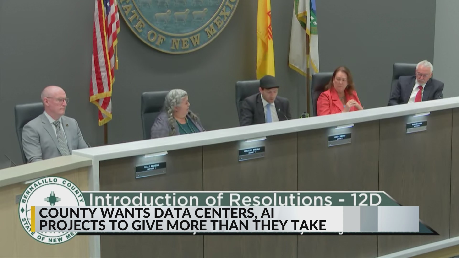 Bernalillo County commissioner pushes to create guidelines for data ...
