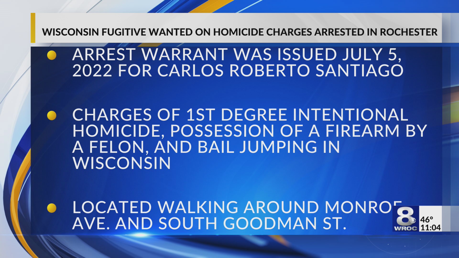 Rochester arrest of Wisconsin homicide suspect ends multi-state manhunt