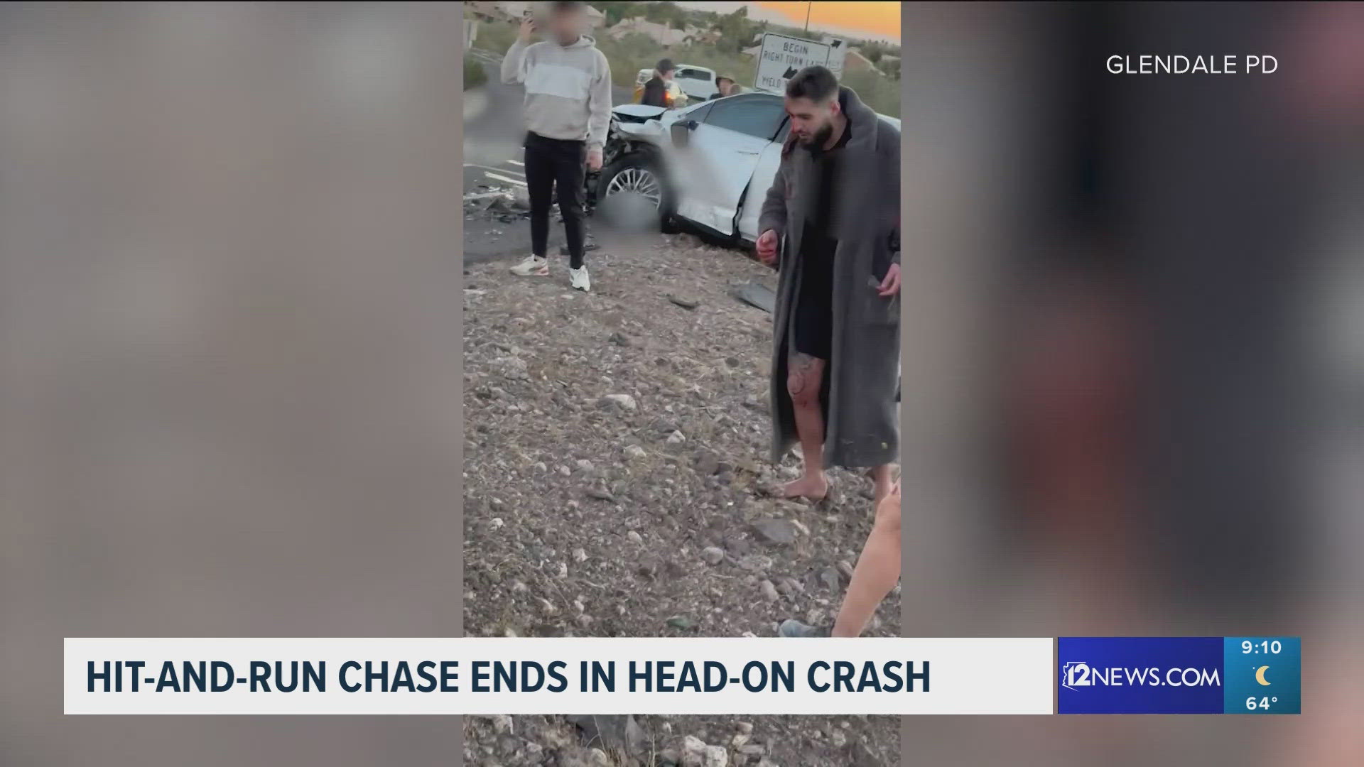 Glendale hit-and-run suspect arrested after witnesses stop him ...