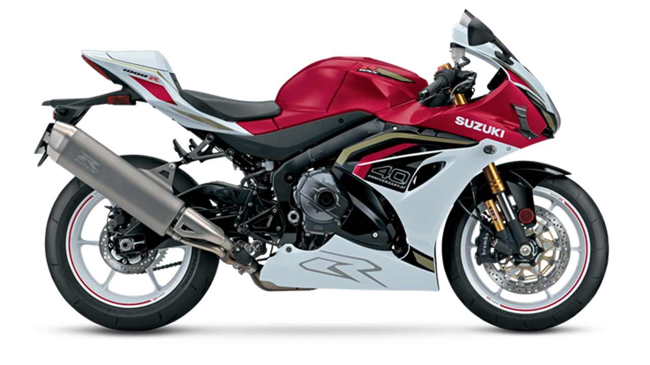 Suzuki unveils the GSX-R1000R 40th anniversary edition for 2027