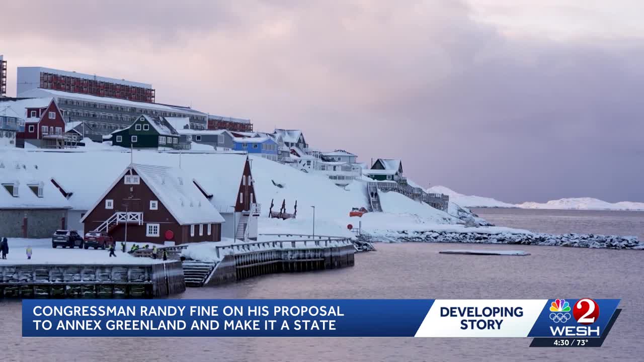 Congressman Randy Fine on his proposal to annex Greenland and make it a ...