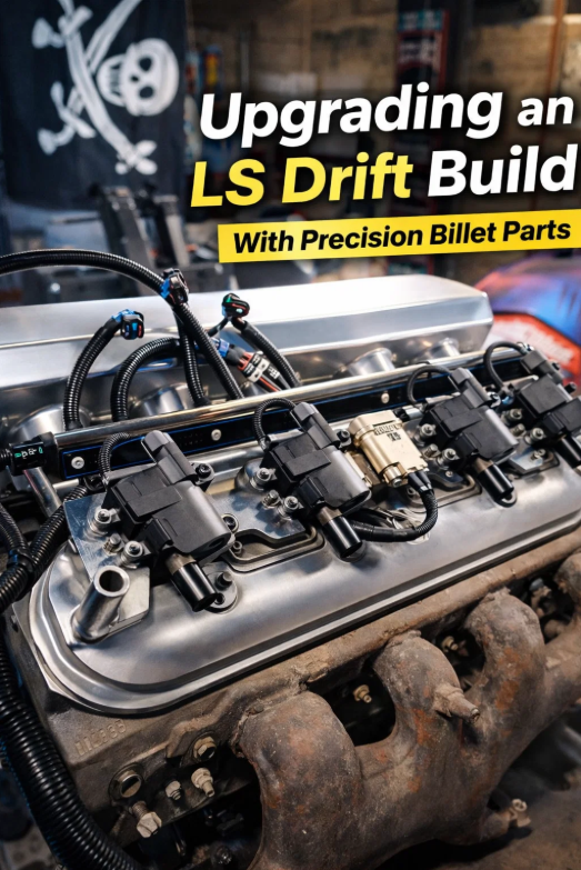Upgrading an LS drift build with precision billet parts