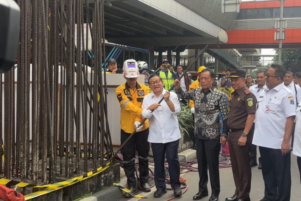 Pramono beberkan penyelesaian sengketa tiang monorel dengan Adhi Karya