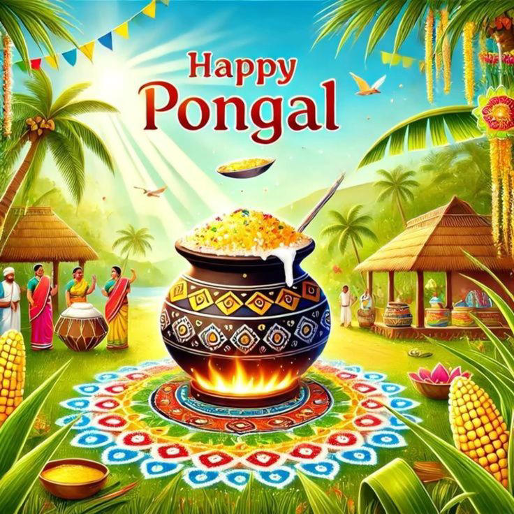 Happy Pongal 2026: Top wishes, messages, and images in English, Tamil ...