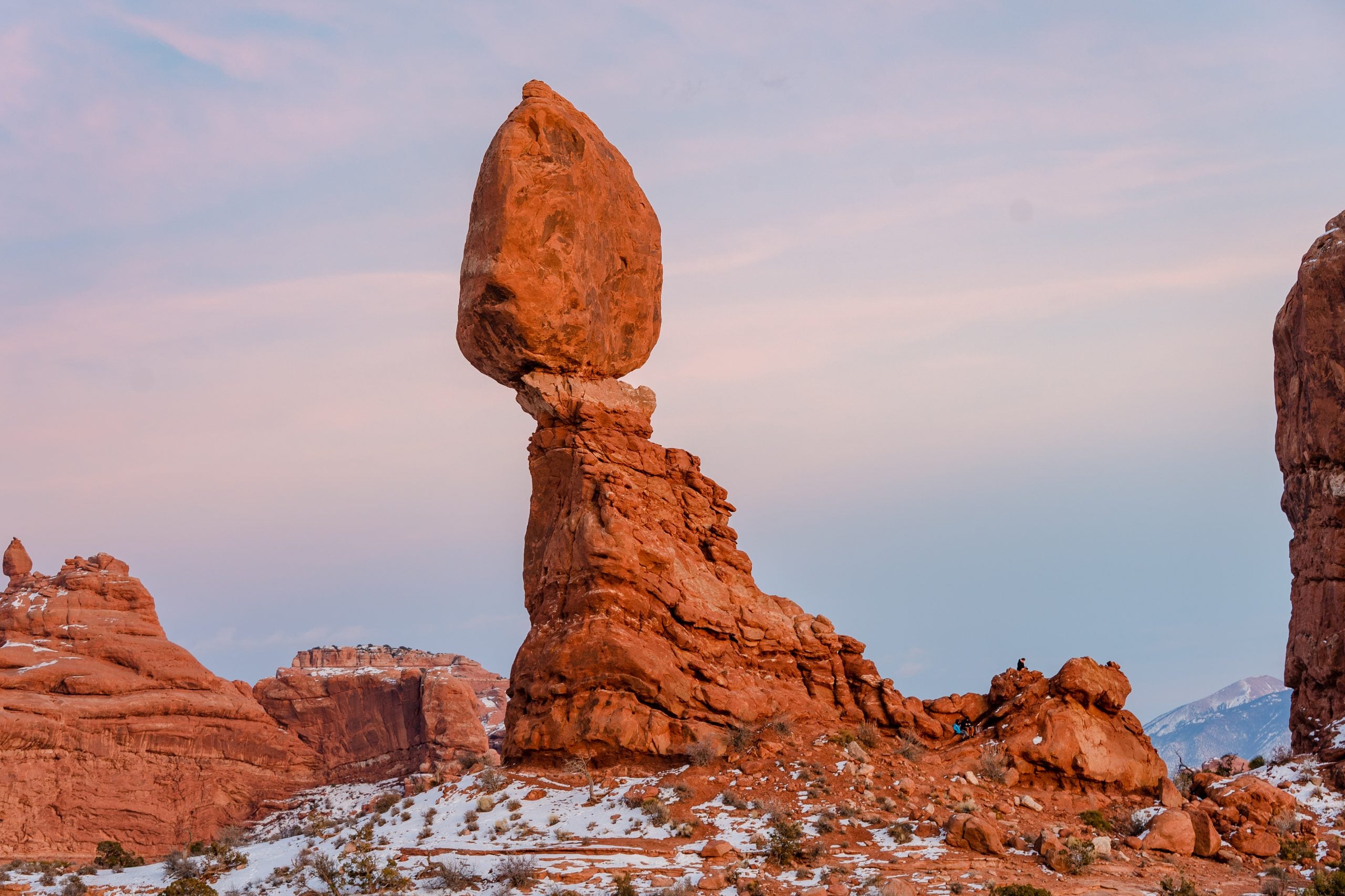 This rock in Arches National Park will fall, it's only a matter of time