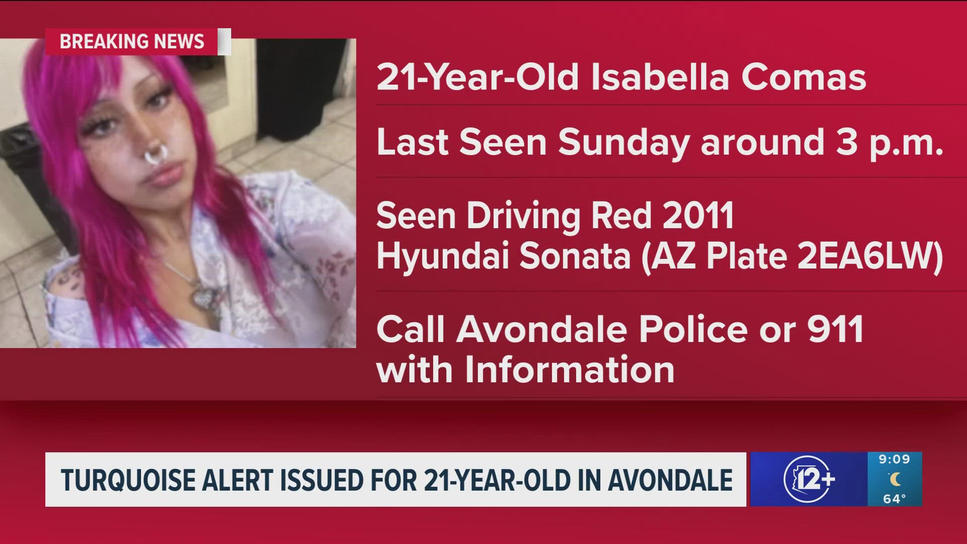 Turquoise alert issued for missing woman last seen in West Valley