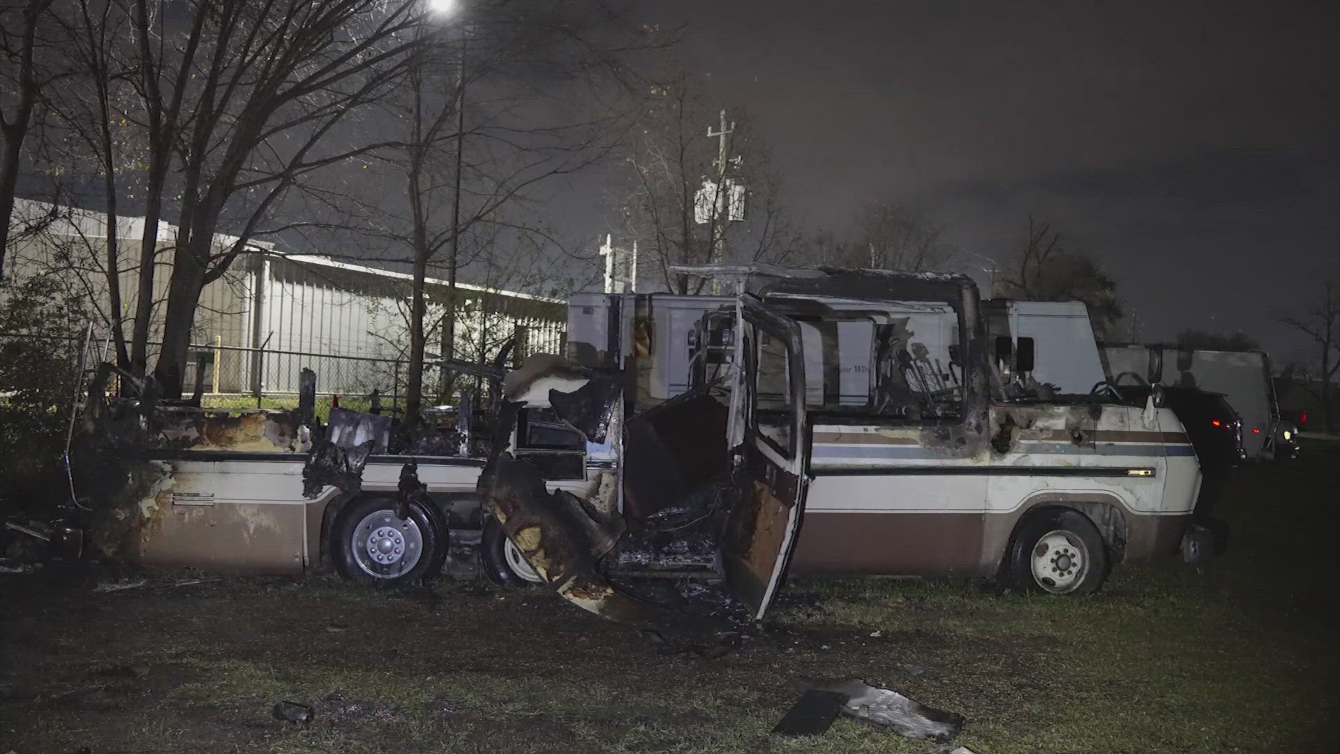 Two in critical condition after RV fire in the Aldine area, fire ...
