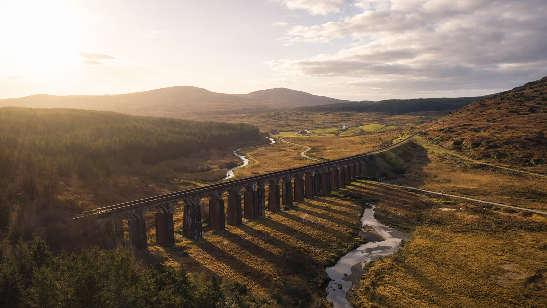 A bridge between hills and history