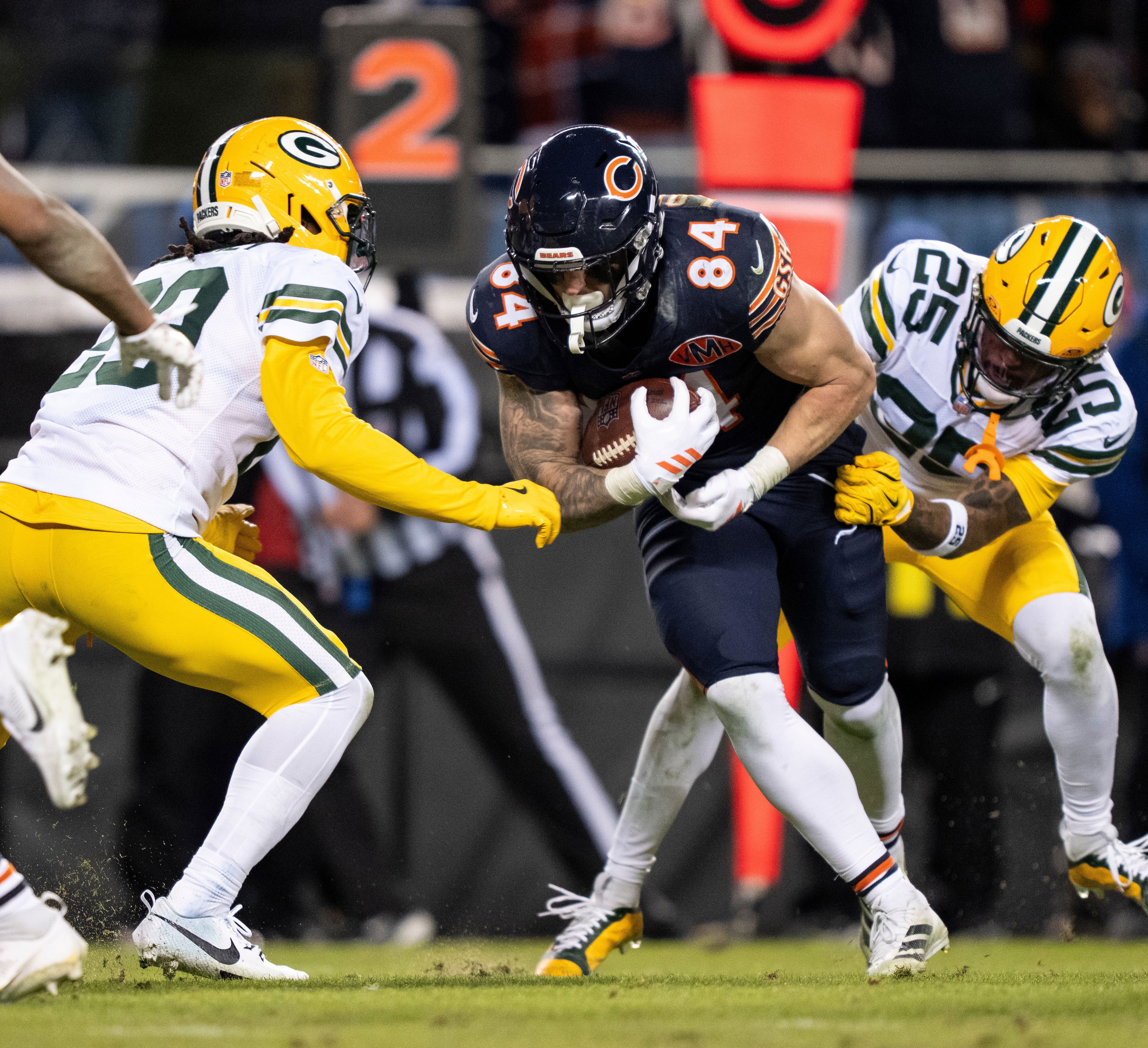 Chicago Bears next gen nuggets vs the Packers
