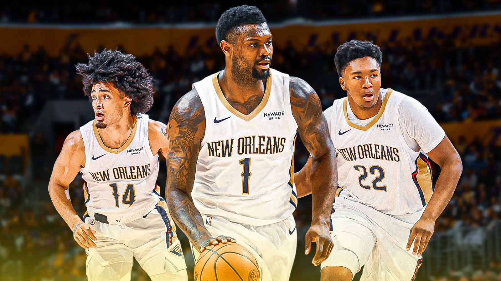 Zion Williamson’s Pelicans campaigning for rookie trio to earn NBA ...