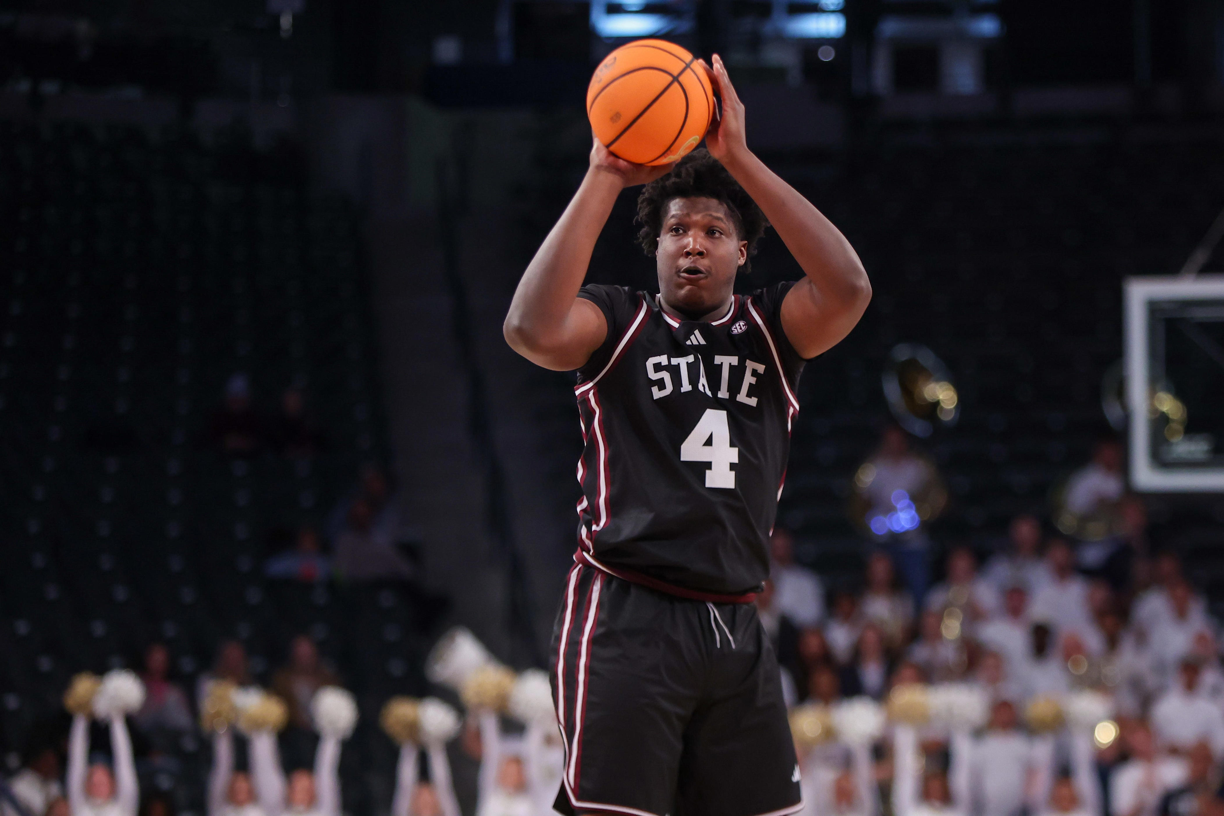 Brandon Walker ejected during Mississippi State basketball vs Alabama