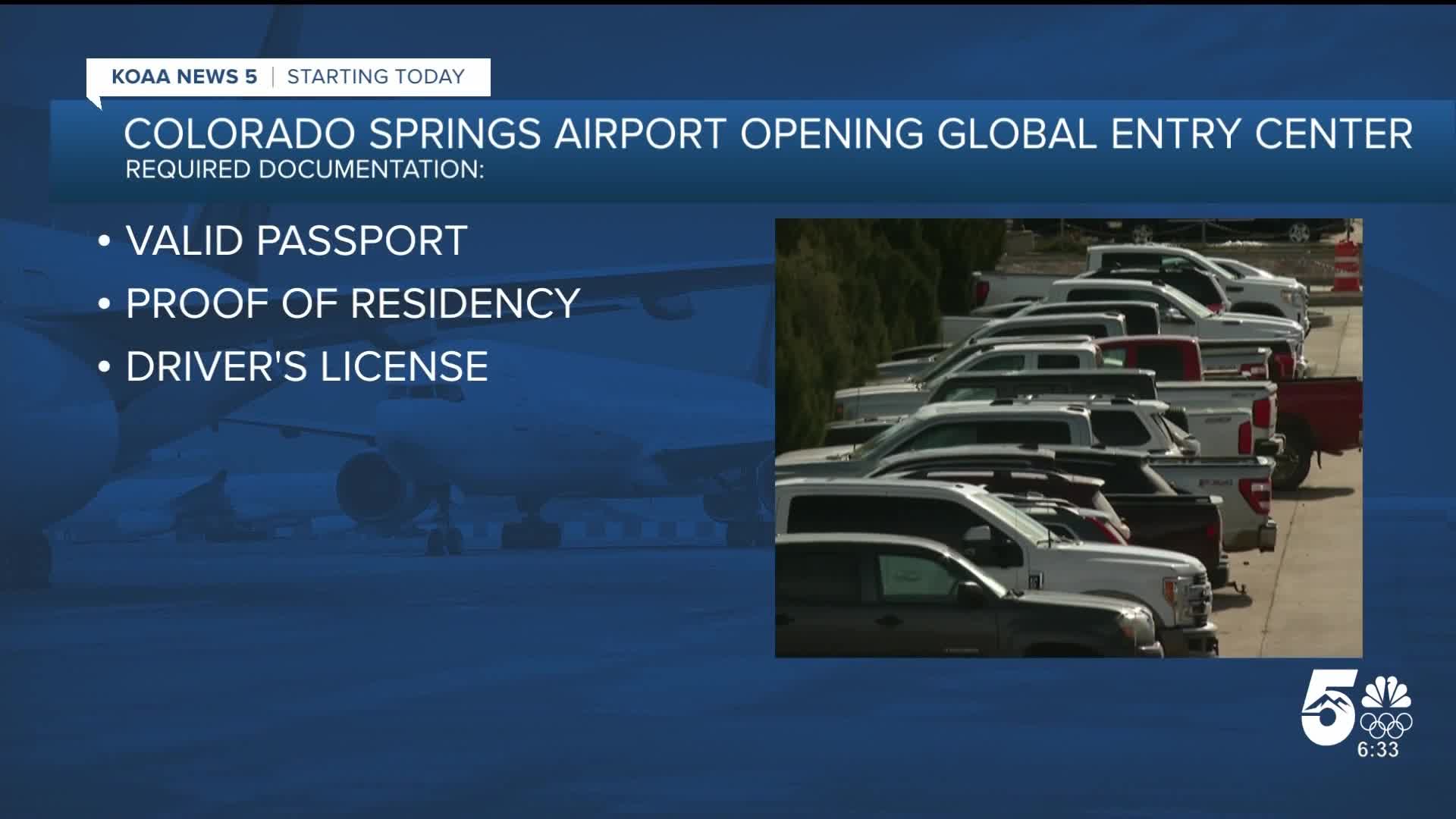 Global Entry Enrollment Center opens Tuesday at the Colorado Springs ...