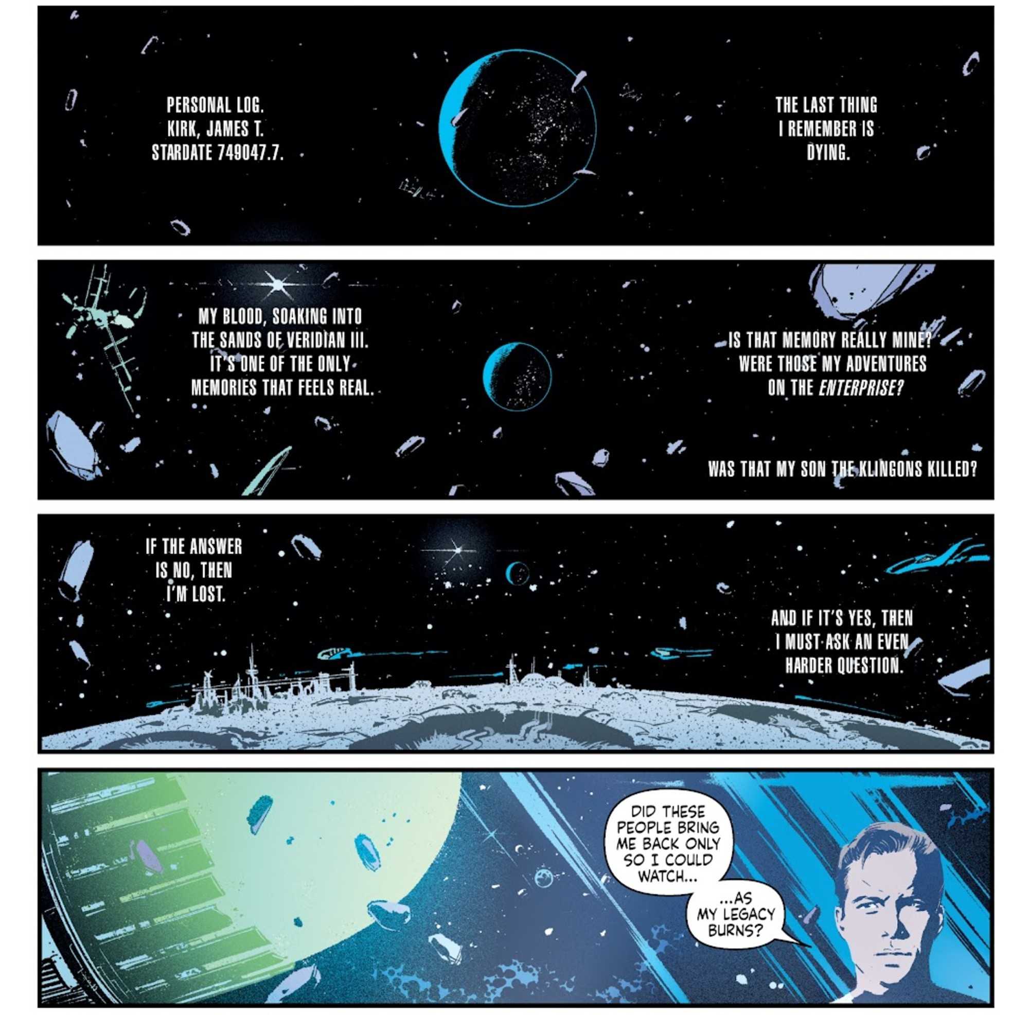 Captain Kirk's first words set up the unbelievable stakes of his new ...