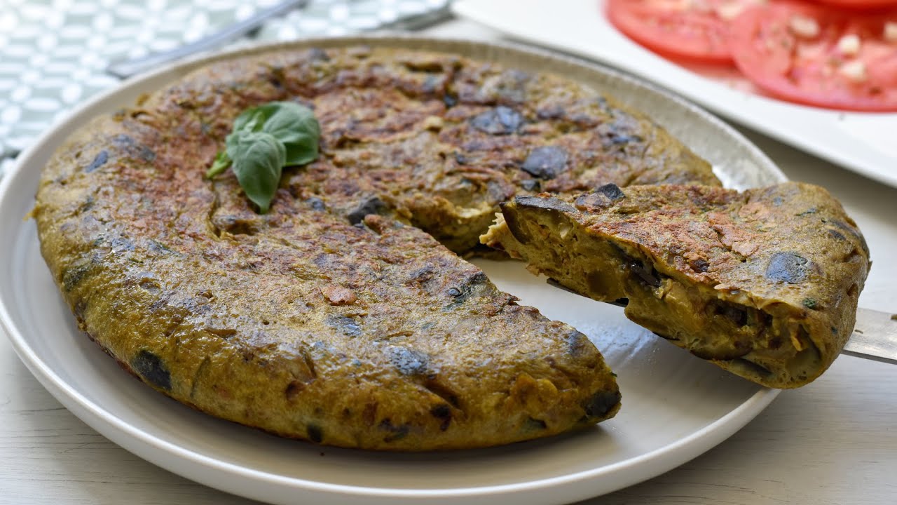 Eggplant omelet | Easy & delicious vegetable recipe