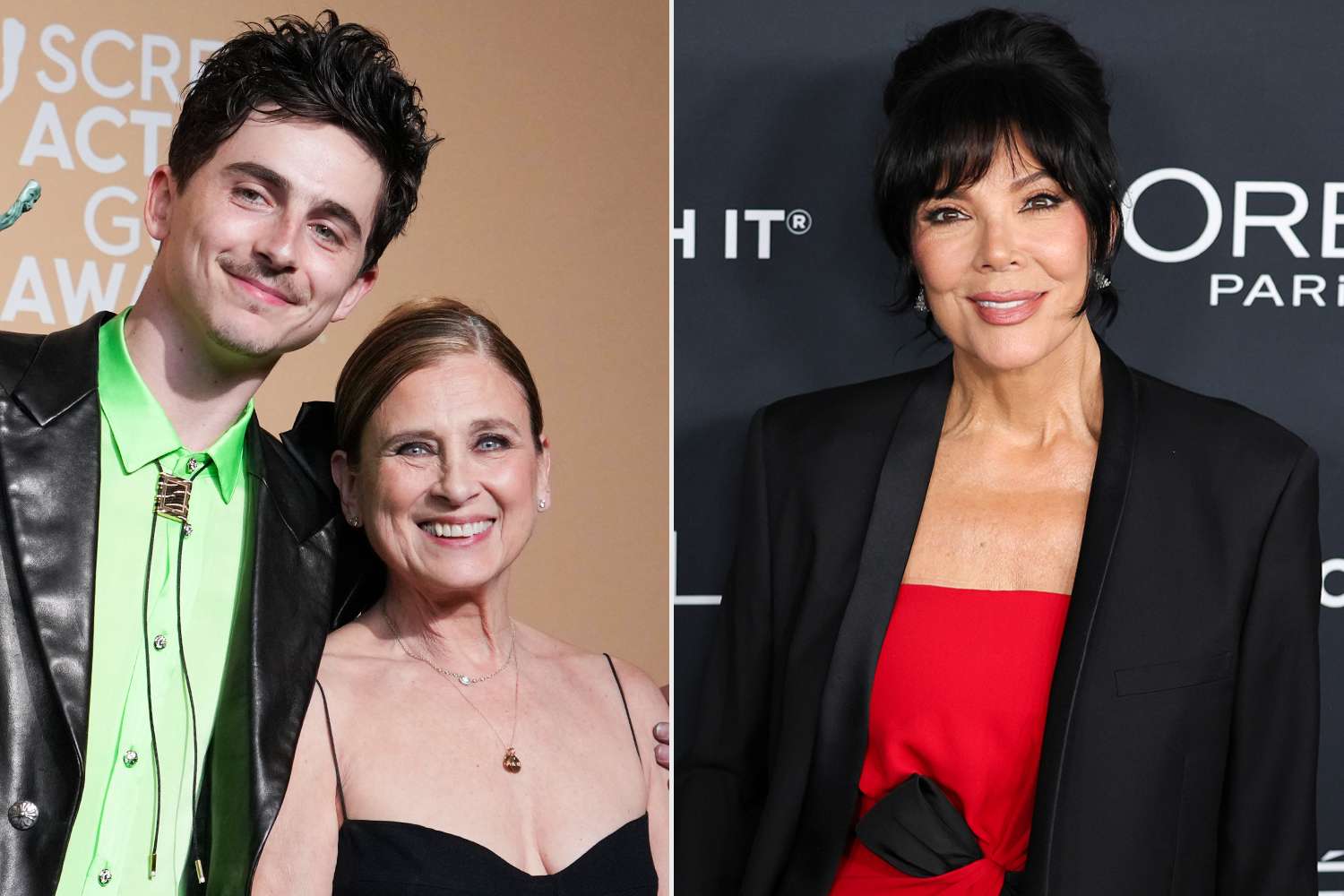 Kris Jenner and Timothée Chalamet’s mom celebrate his “Marty Supreme ...