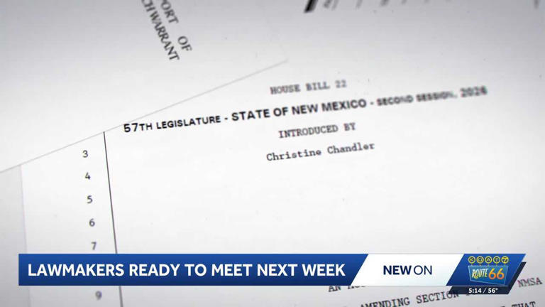 New Mexico state lawmakers about to begin 2026 session