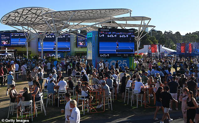 Fed up Australian Open fans slam the exorbitant price of burgers and fries