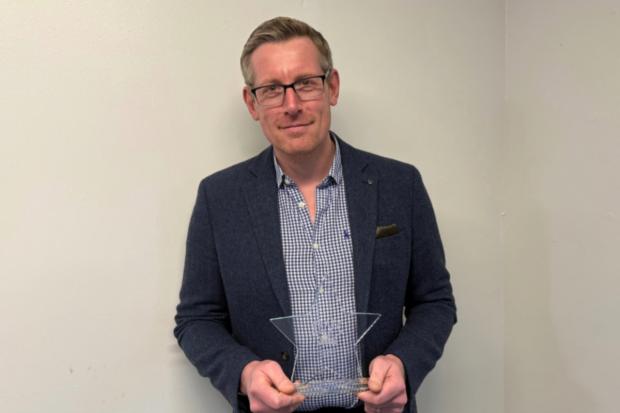 Hampshire operations director 'thrilled' to win national award
