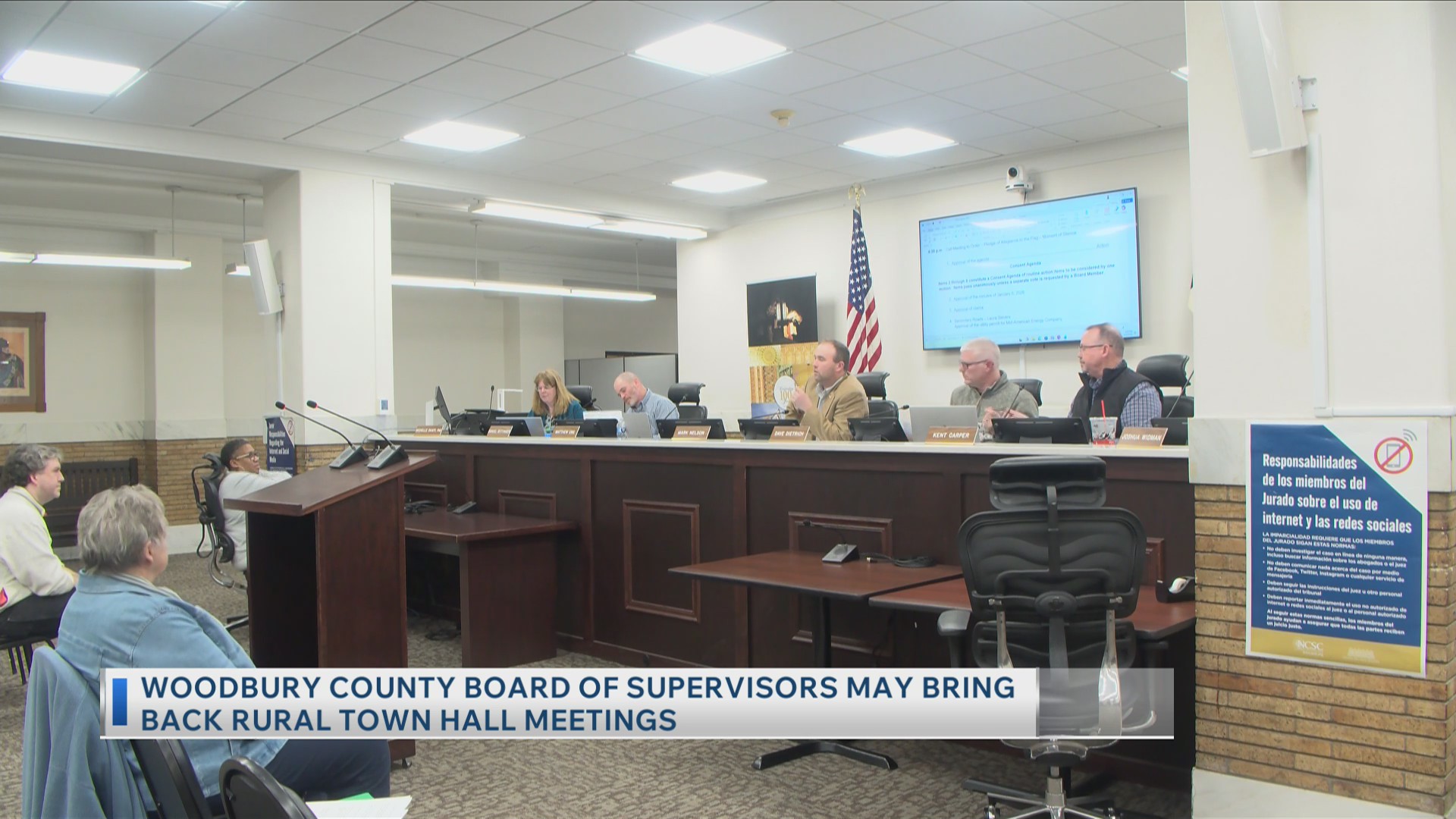 Woodbury County Board of Supervisors may bring back rural town hall ...