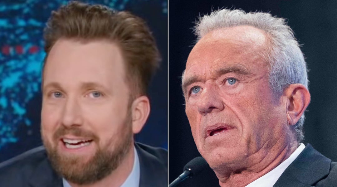 'Daily Show' makes an embarrassing example out of RFK Jr.'s new topsy ...