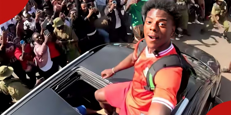 Details of Ksh17 million high-end car IShowSpeed used during his tour ...