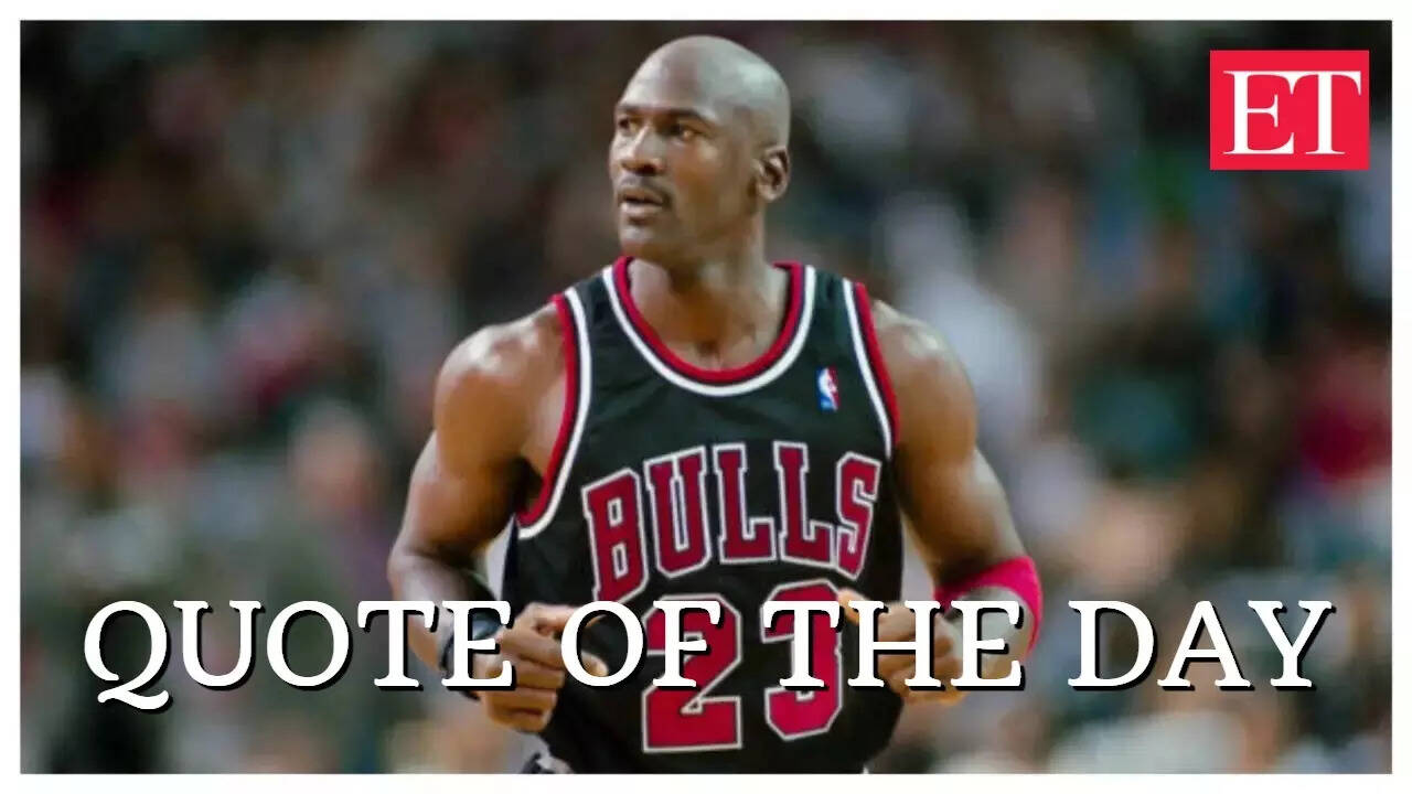 Quote of the day by basketball legend Michael Jordan: 'The key to ...