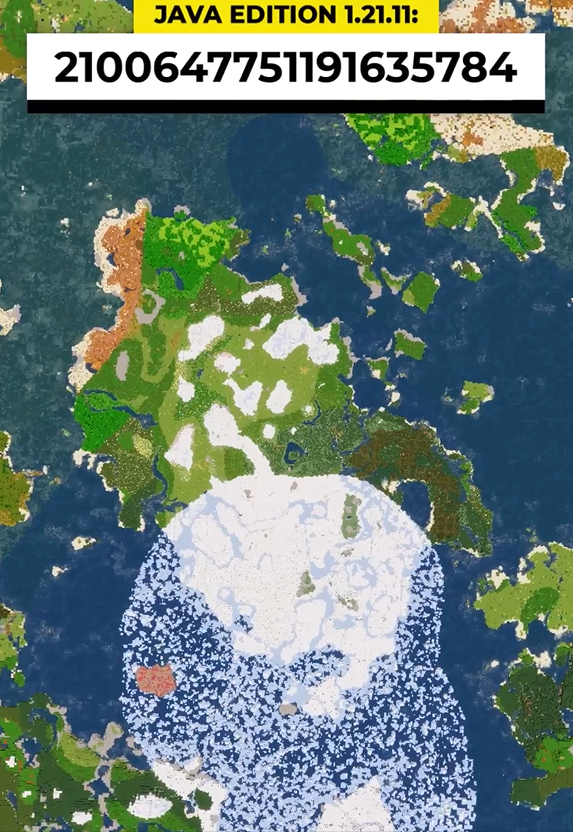 This continent island has (almost) every biome – Minecraft seed showcase