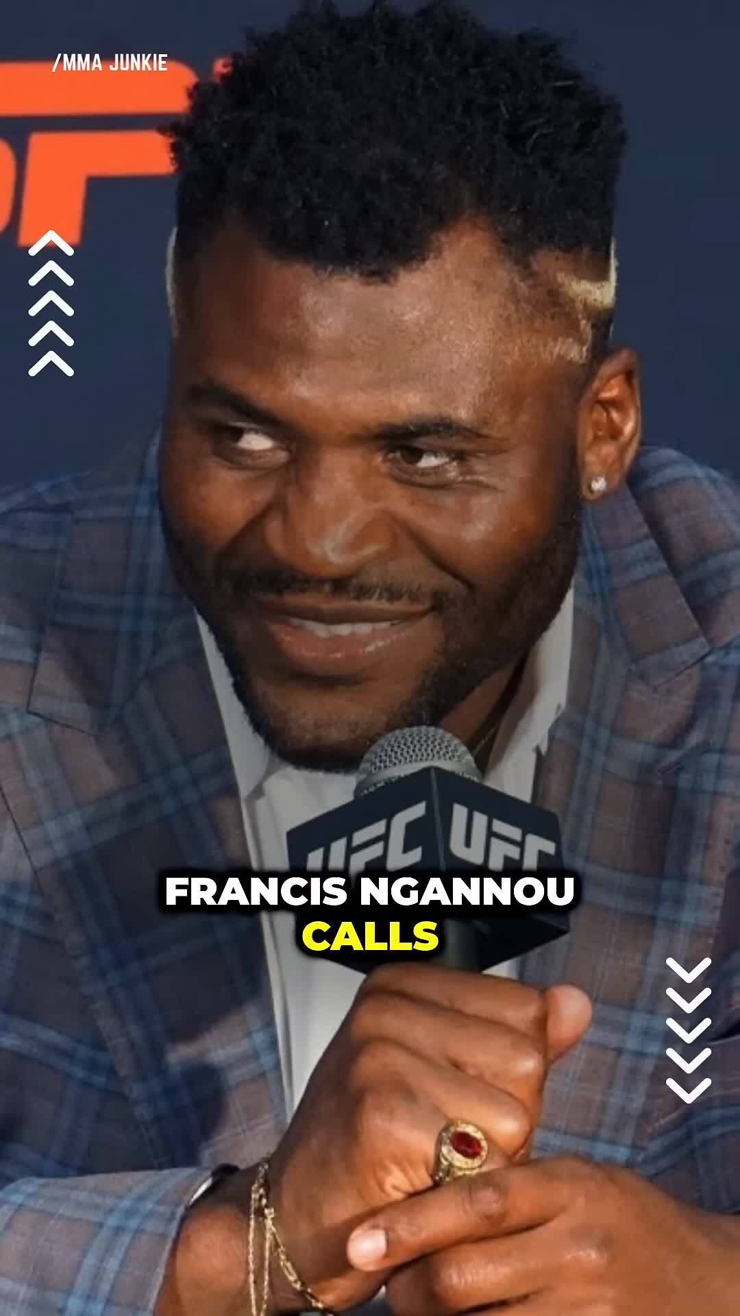 Francis Ngannou exposes UFC
