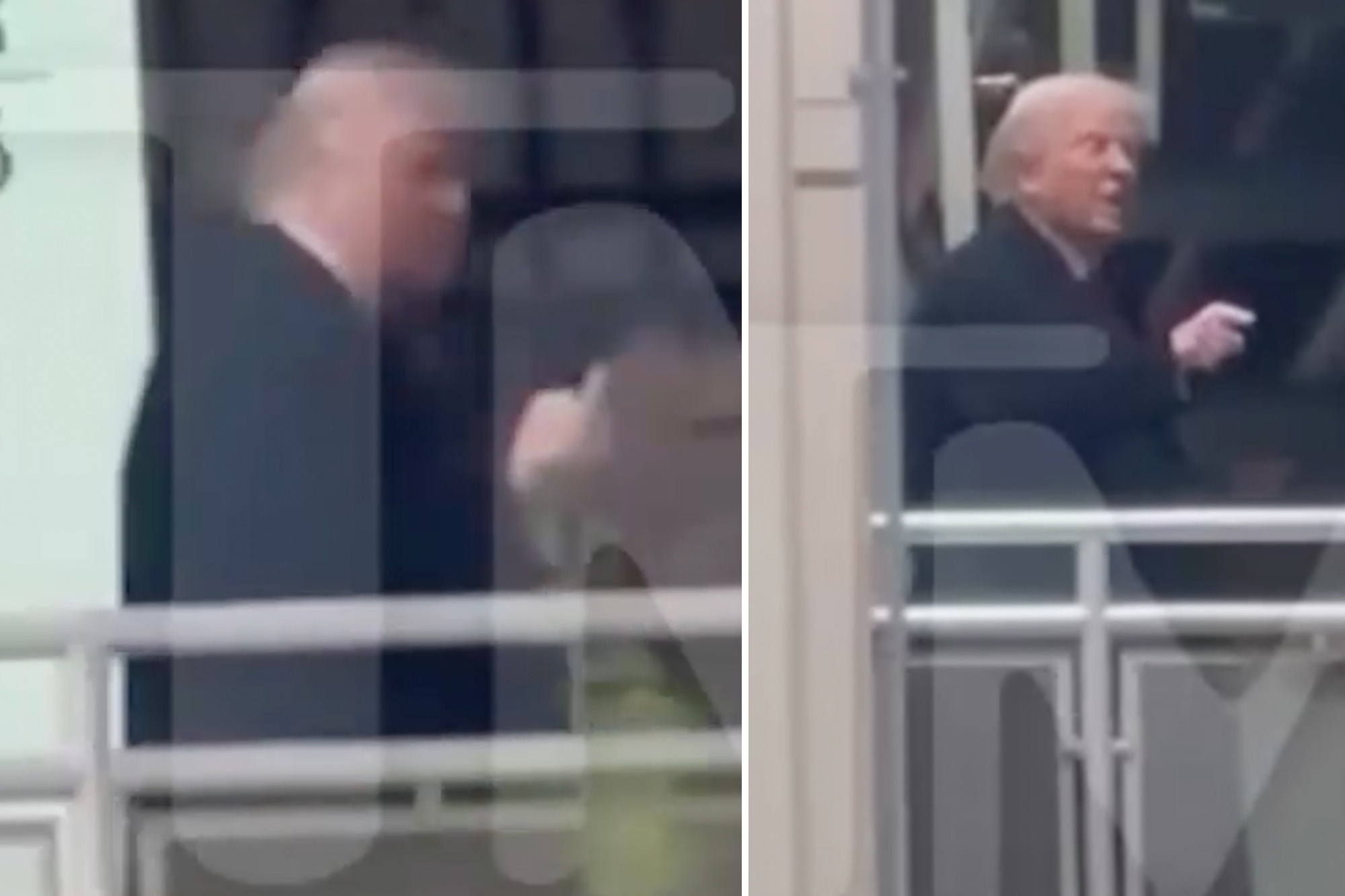 Trump flipped off 'lunatic' who called him 'pedophile protector,' White ...