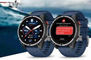 Garmin unveils Quatix 8 Pro marine smartwatch with 80km offshore ...