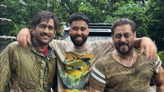 AP Dhillon shares pictures from muddy off-road adventure with Salman ...