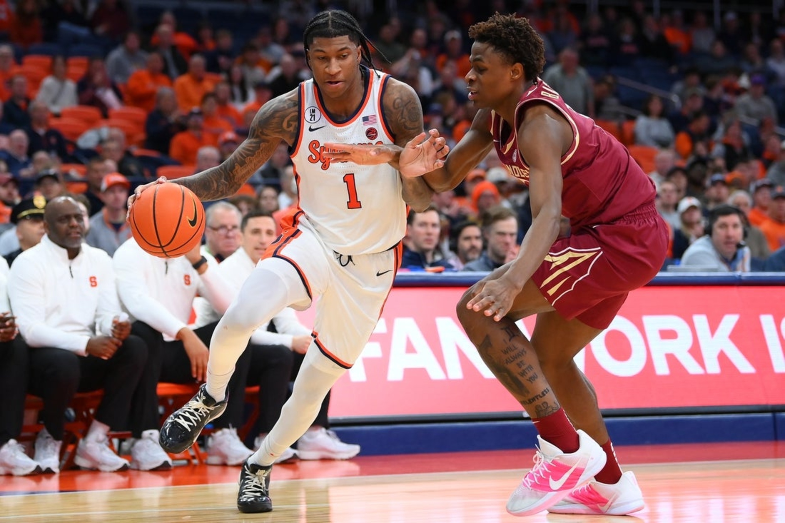 Donnie Freeman, Syracuse stave off Florida State's challenge